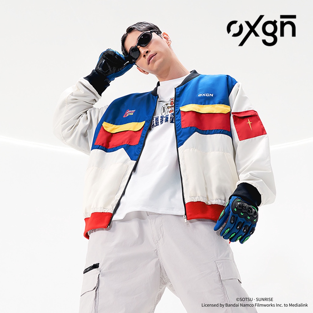 OXGN Mobile Suit Gundam RX-78-2 Reversible Jacket For Men And Women ...