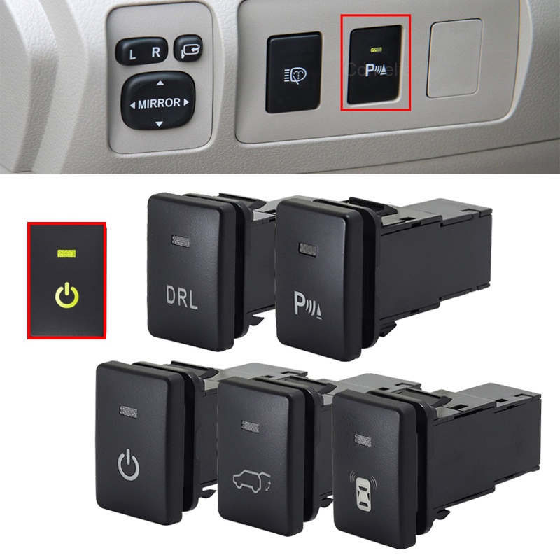 Car Power On Off Drl P Radar Rear Trunk Button Radar Parking Sensor ...