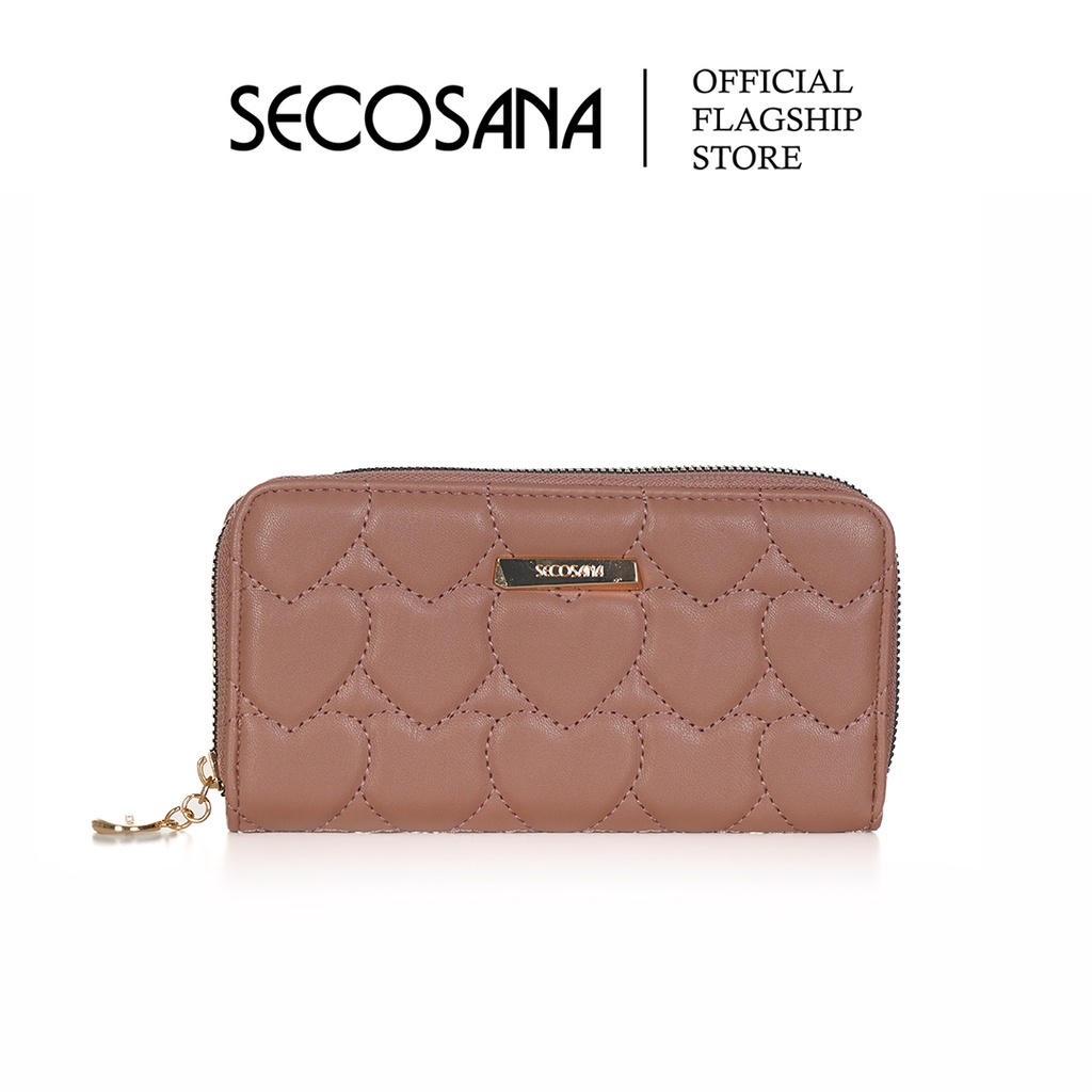 SECOSANA Faraine Plain Long Wallet | Shopee Philippines
