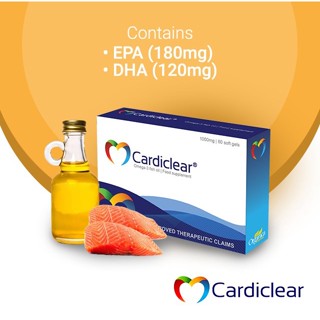 [ For Lower Cholesterol and Blood Pressure ] Cardiclear Omega-3 Fish ...