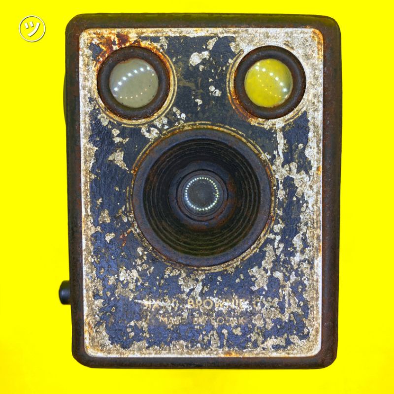 KODAK Vintage Camera Display Antique Frog Brownie Type C By Eastman ...