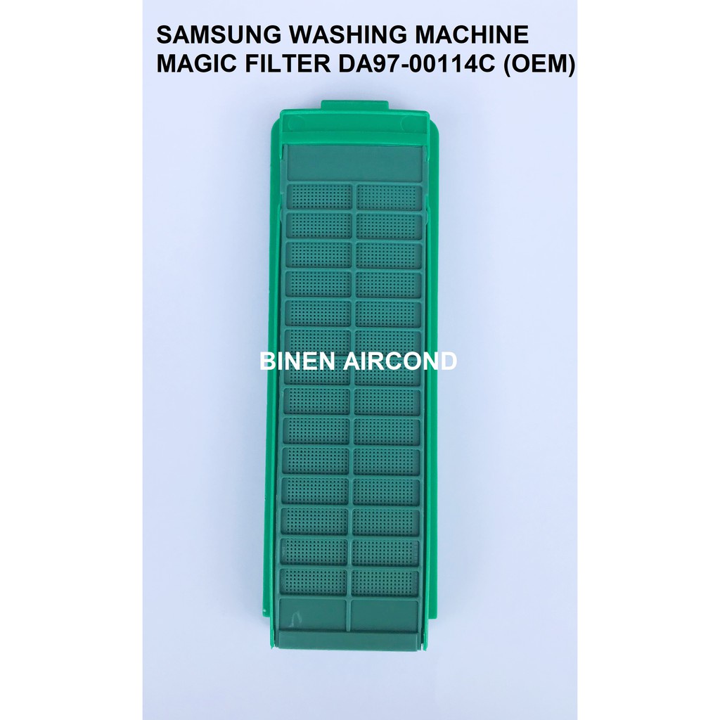 SAMSUNG WASHING MACHINE MAGIC FILTER DA97-00114C 196MM X 64MM (OEM ...