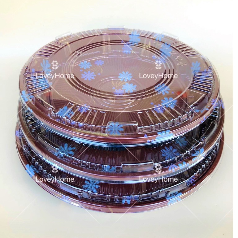 Yee Sang Tray with Lid Sushi Platter Lao Yu Sheng Disposable Party Food ...