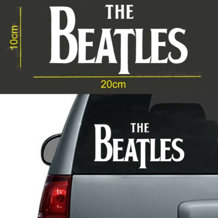 The Beatles Band Car Sticker - Car Decal Sticker | Shopee Philippines