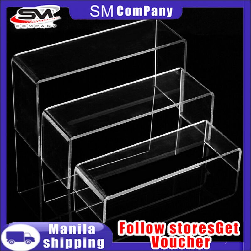3pcs clear acrylic stand rack display | Shopee Philippines