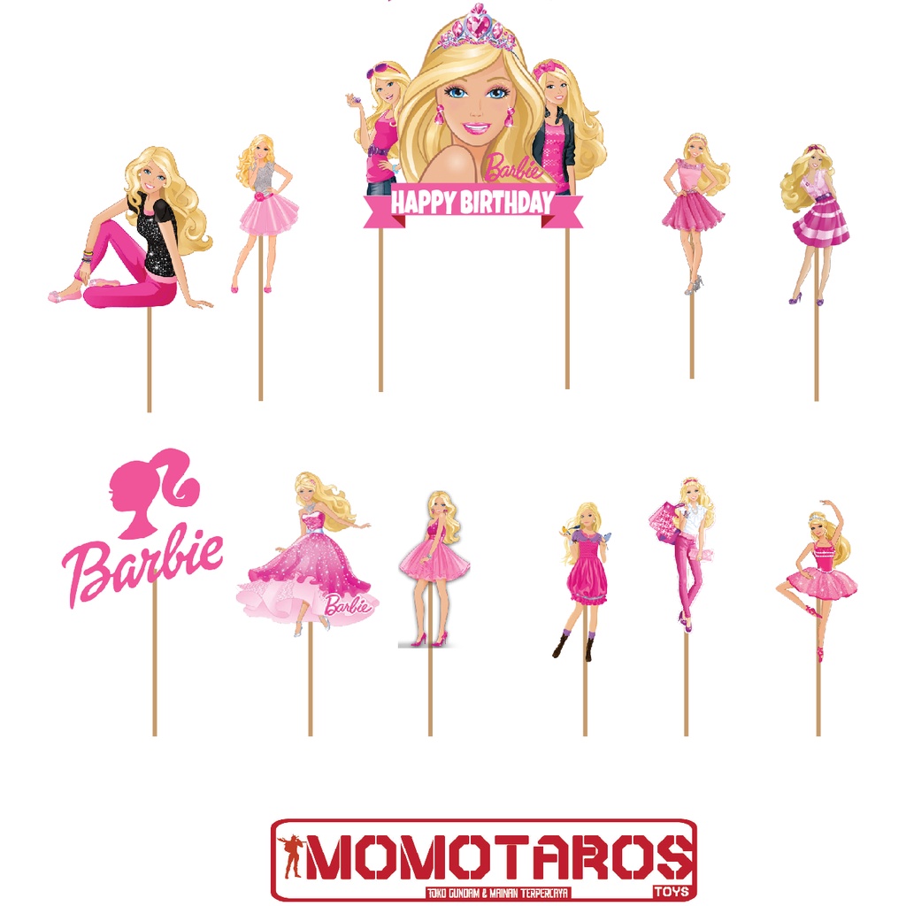 Barbie cake Topper set | Shopee Philippines
