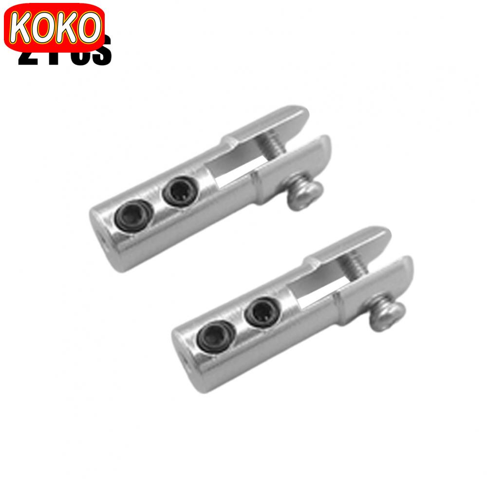 【BABYKO】2PCS Metal Servo Rudder Arms Linkage Joint Tie Rod End Clevis ...