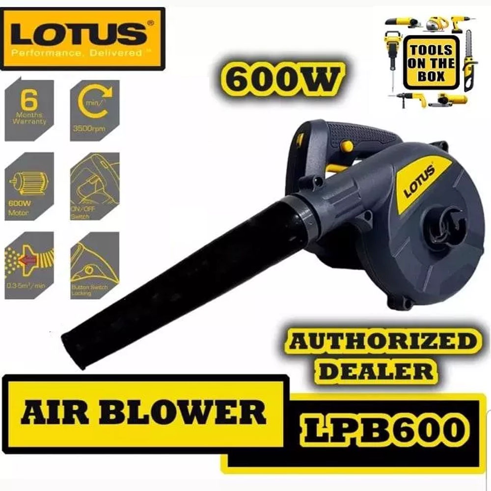 Lotus Air Blower LPB600 600W (Grey) Heavy Duty | Shopee Philippines