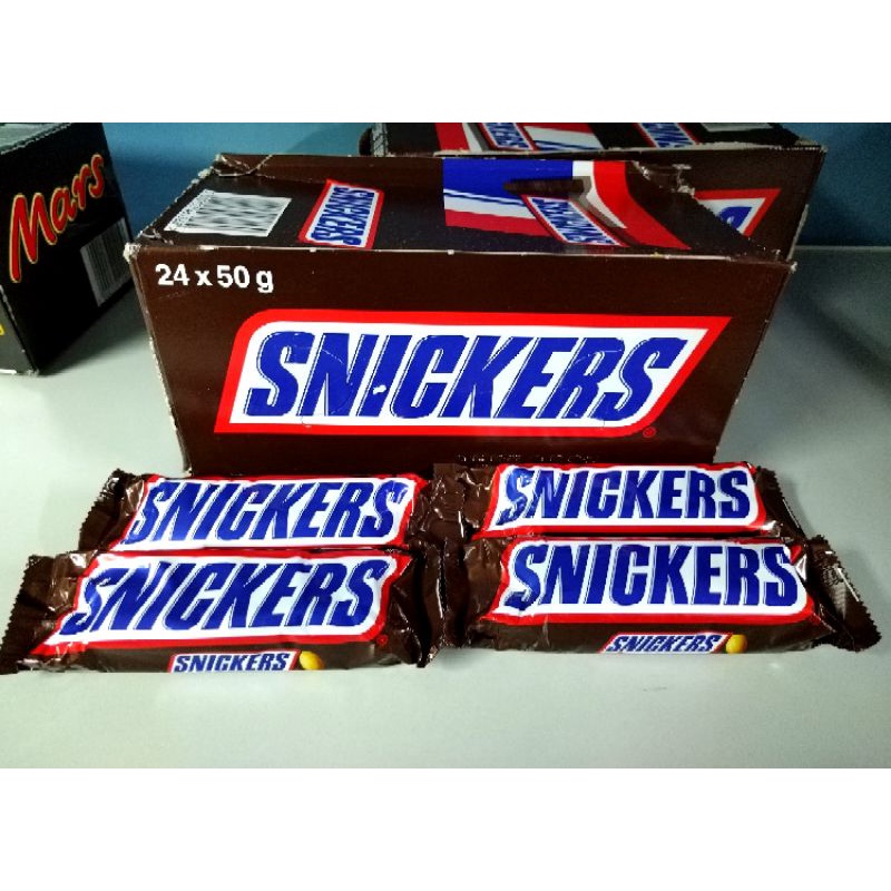 Snickers Bar per Box (24pcs*50g) | Shopee Philippines