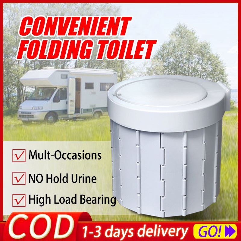 oem Car Folding toilet Outdoor Movable Emergency Toilet Seat toilet ...