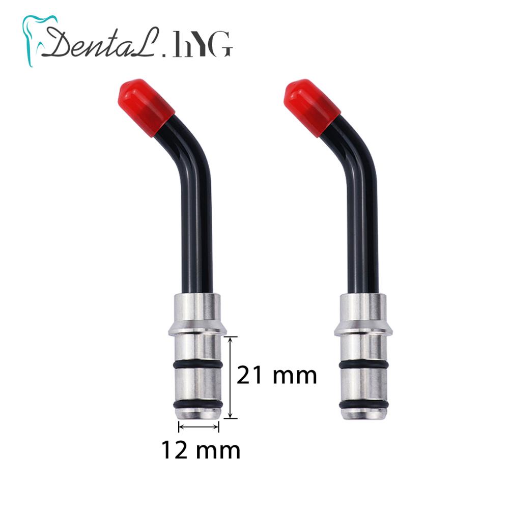 2pcs 21mm*12mm Dental Curing Light Tip Guide Optical Fiber Guide Rod ...