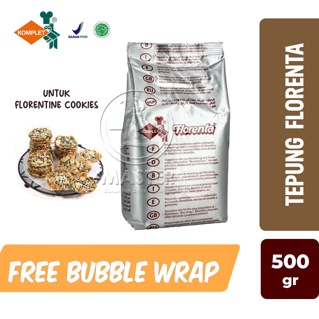 Florenta Flour / Florenta Flour Florentine Cookies Ingredients [500 gr ...