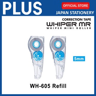 PLUS Correction Tape Refill 5MM X 6M MR WH-605R 10P Whiper-10 PCS ...