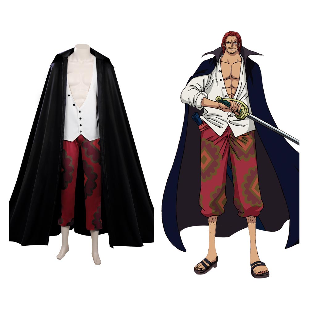 Zedecow Adult Shanks Cosplay Costume Cape Shanks Cape Cosplay Outfit ...