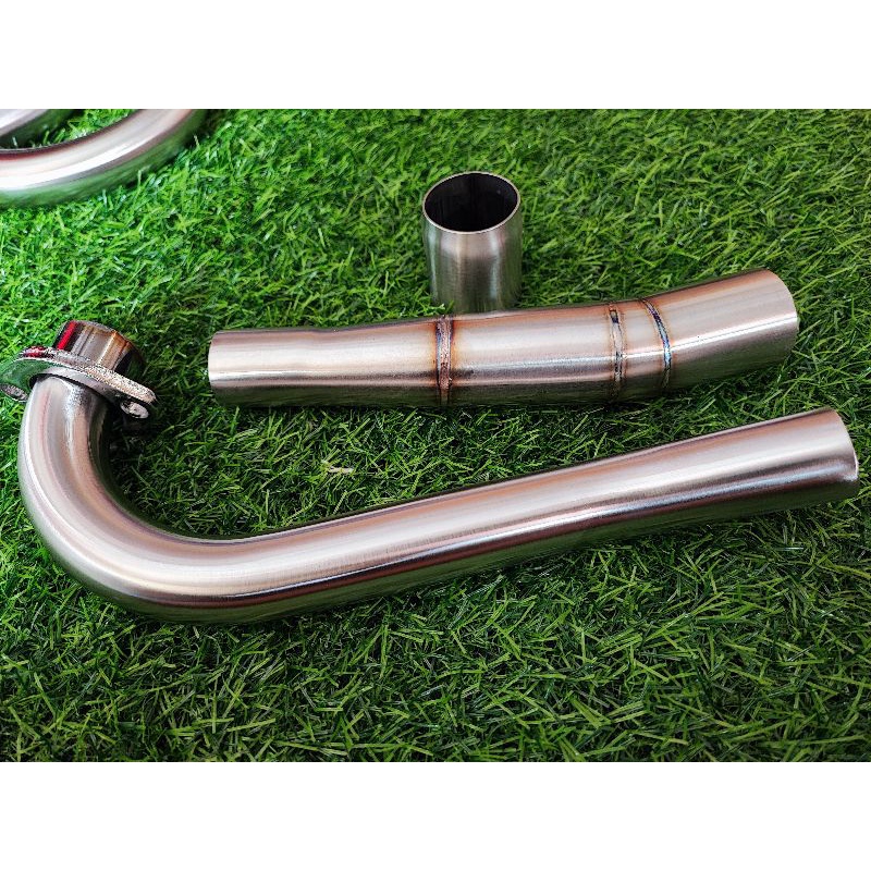 53-Shaped Pipe Neck Put With The Wrinkled Ends Only. Remove The Model ...