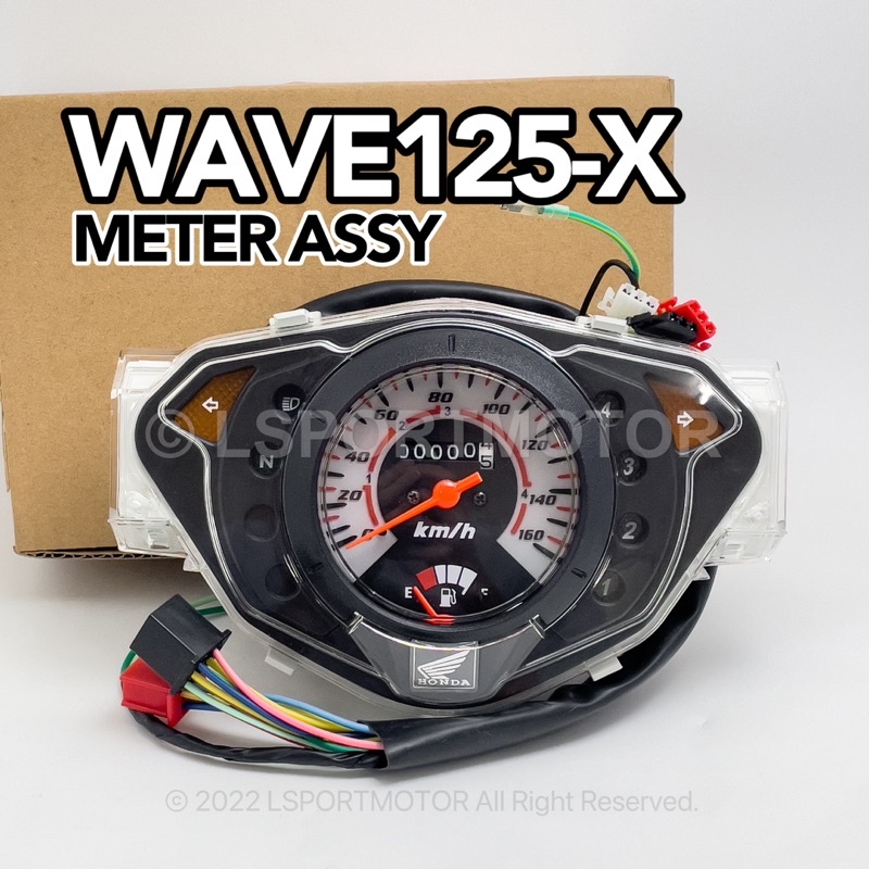 HONDA WAVE125-X METER ASSY W125X WAVE125X WAVE 125X SPEEDOMETER ...