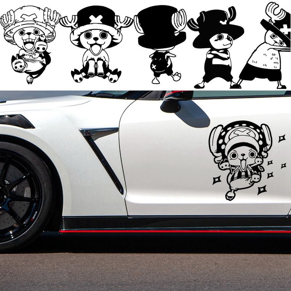 "One Piece" Chopper Cartoon Cute Car Window Sticker Waterproof ...