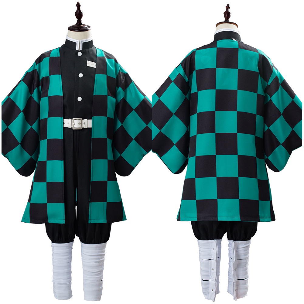 Toitaly Tanjiro Cosplay Kids Costume Tanjiro Outfit for Kids Tanjiro ...
