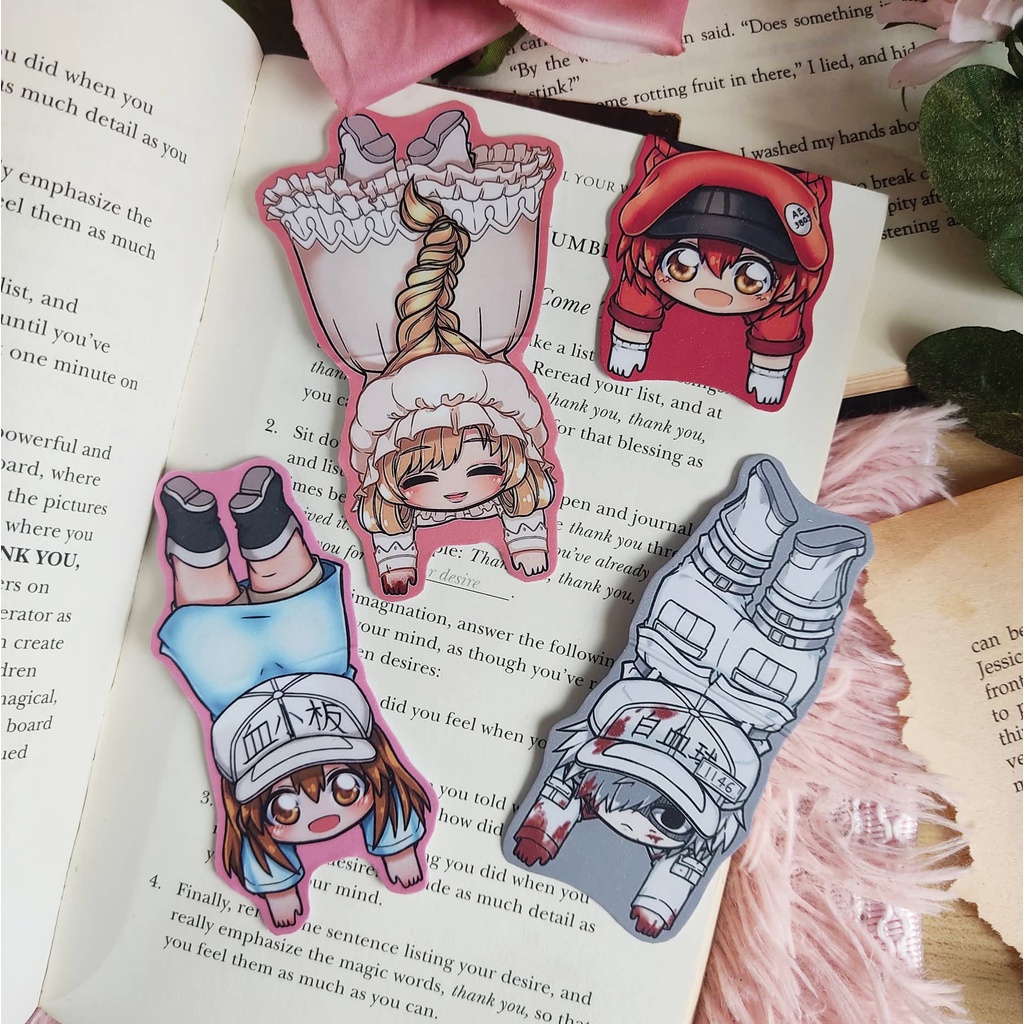 Cells at Work! Chibi Magnetic Bookmark | Shopee Philippines
