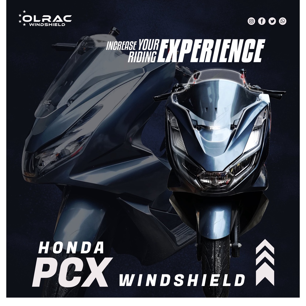 PCX 160 LOWER Than Stock Windshield Only | Shopee Philippines