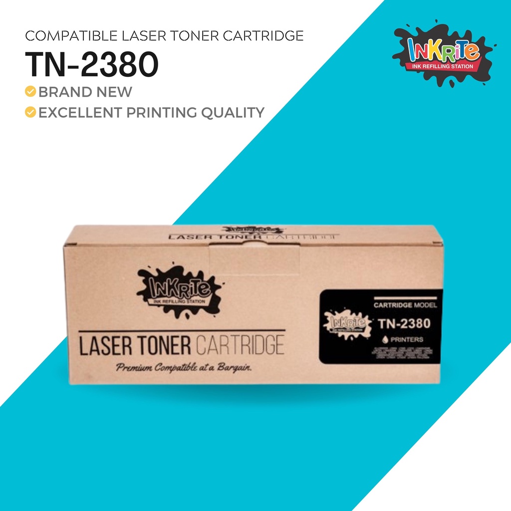 Inkrite Compatible Laser Toner Cartridge TN-2380 | Shopee Philippines