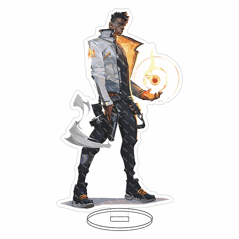 COD VALORANT AGENT ACRYLIC STANDEES SAGE YORU SKYE REYNA BRIMSTONE JETT ...
