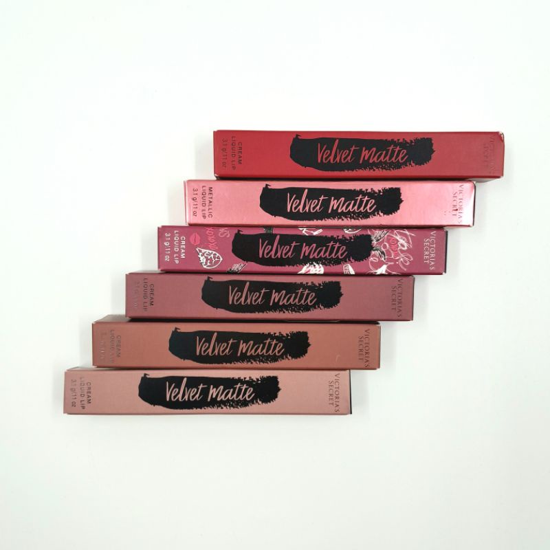 Victoria's Secret VELVET MATTE Liquid Cream Lipstick | Shopee Philippines