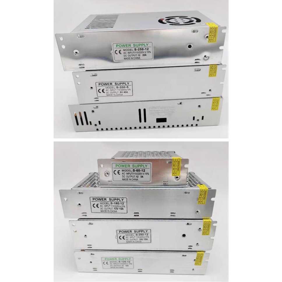 12V 5A/10A/15A/20A/30A Power Supply 12V Power Adapt AC TO DC for Led ...