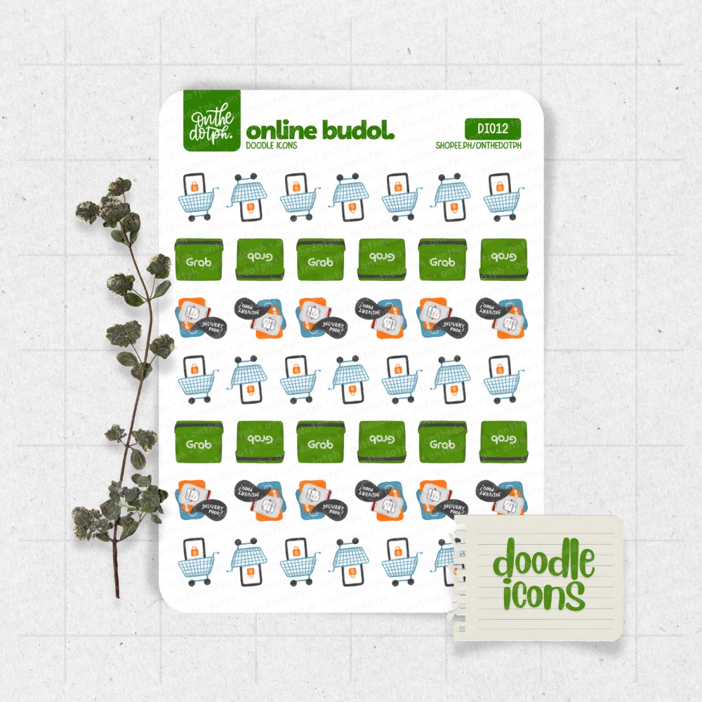 online budol icons sticker sheet • decorative and functional for ...
