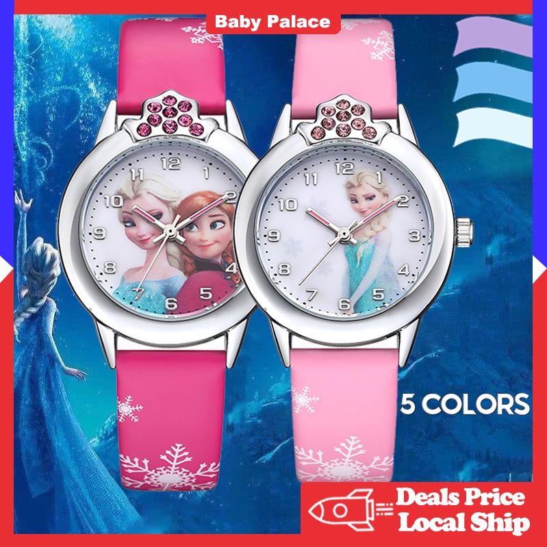 Princess Fairy Watch for kids girls Frozen elsa anna watch for baby ...