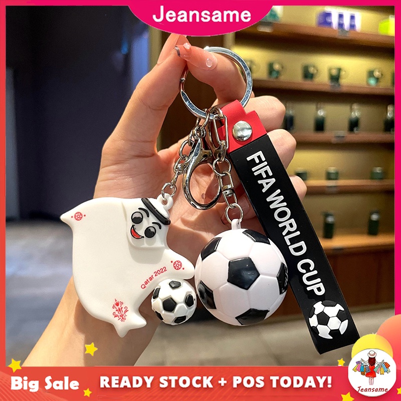2022 FIFA World Cup Mascot Football Fans Key Chain Pendant | Shopee ...