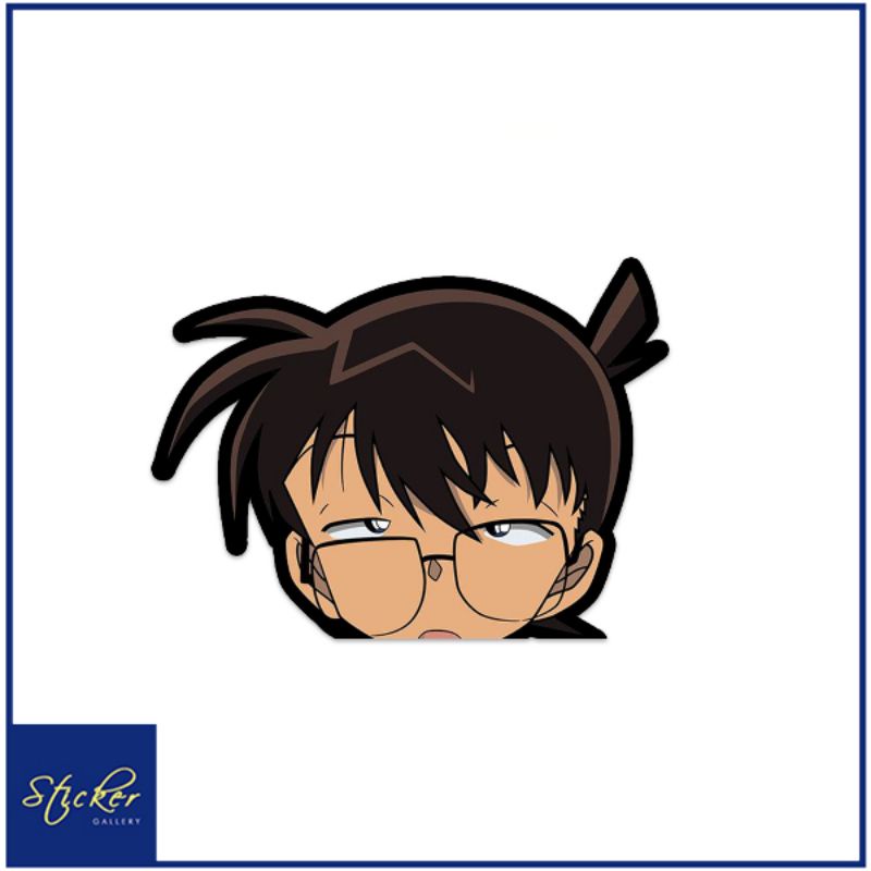 CONAN EDOGAWA DETECTIVE CONAN ANIME PEEKER Waterproof Sticker | Shopee ...