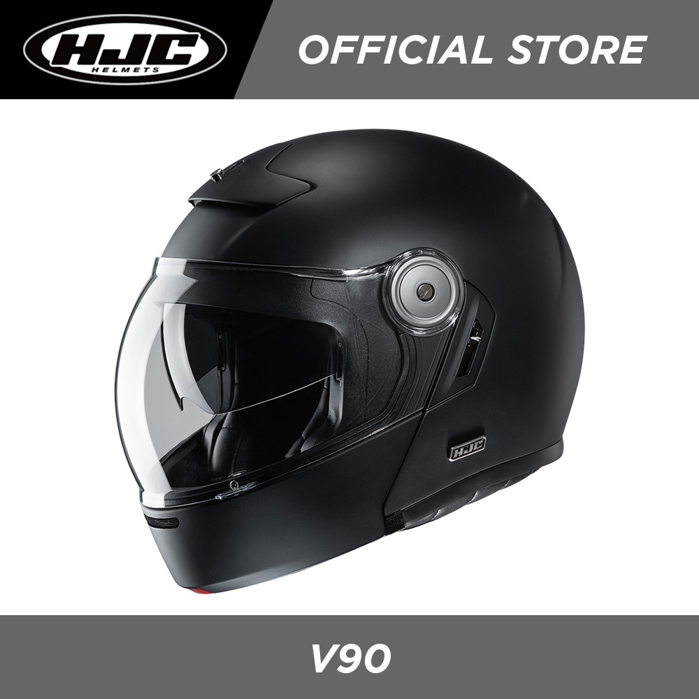 HJC Helmets V90 Semi Matte Black | Shopee Philippines