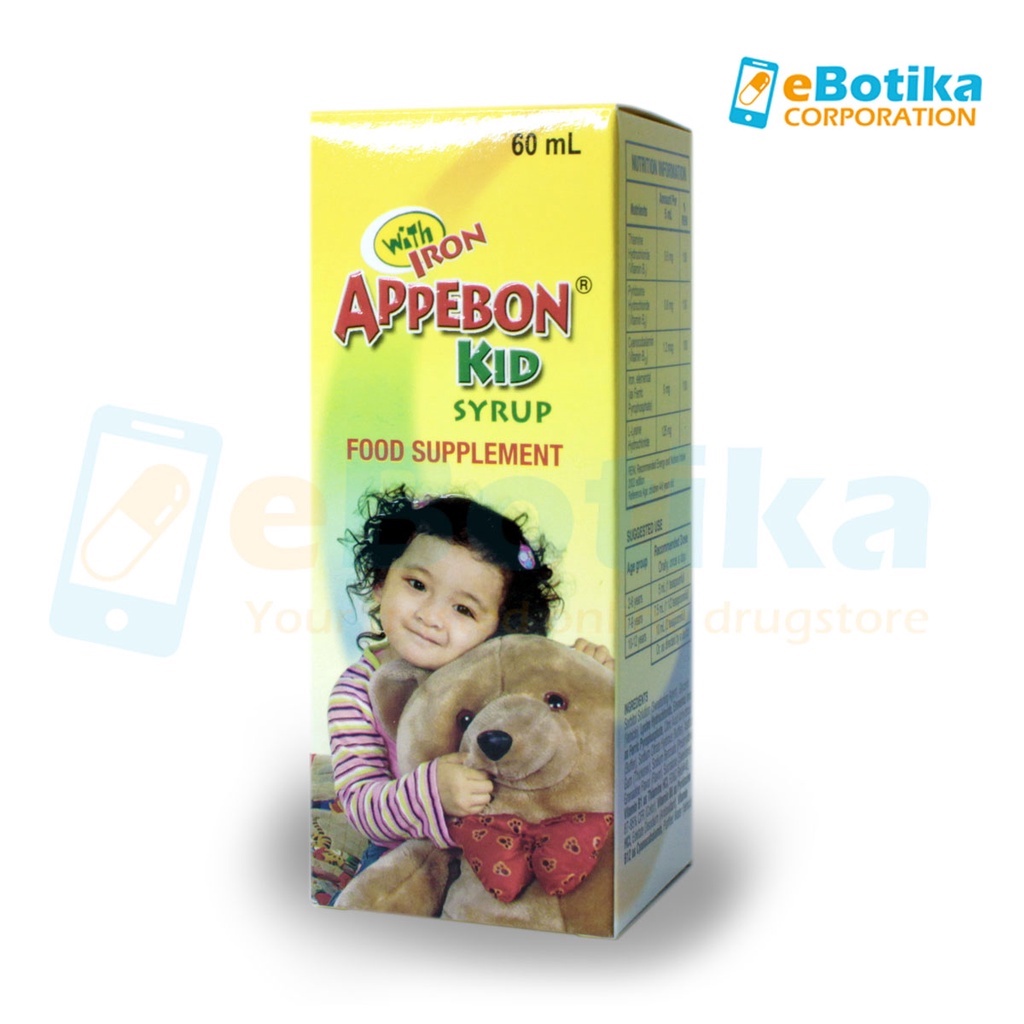 Appebon Kid Syrup 60ml | Shopee Philippines