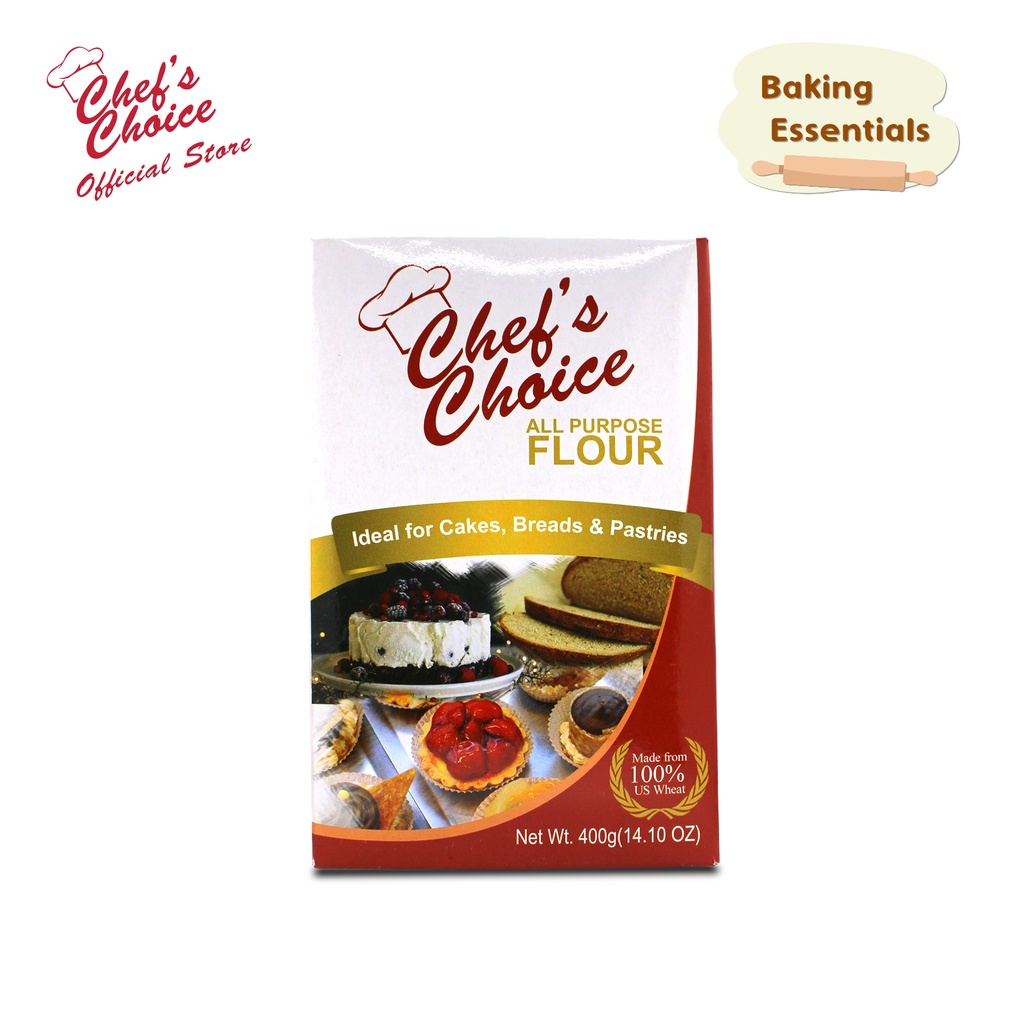 Chef's Choice All Purpose Flour 400g In Box | Shopee Philippines