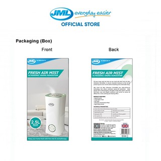 JML Fresh Air Mist Ultrasonic Aroma Humidifier FAMU | Shopee Philippines