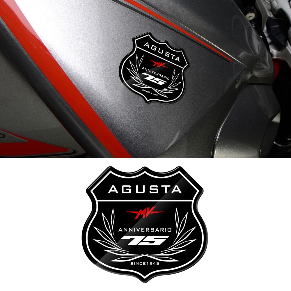3D Motorcycle Decal Sticker Case for MV Agusta 75 Anniversario Emblem ...