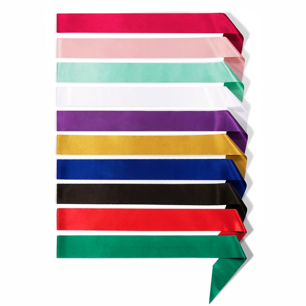 Blank Satin Sash Plain Sash for DIY Projects Design Your Own Sash Party ... Blank Satin Sash Plain Sash for DIY Projects Design Your Own Sash Party ...