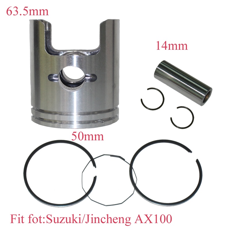 100cc Classic100 Motorcycle Piston Kit With Ring Set For Suzuki ...