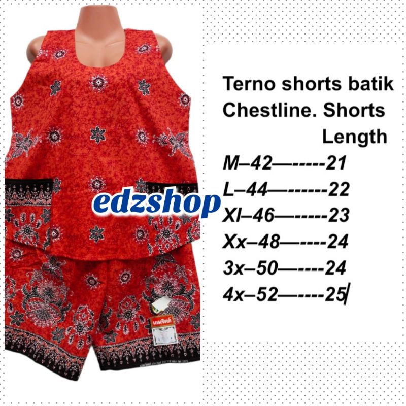 terno batik originalM L XL XX 3X 4X | Shopee Philippines