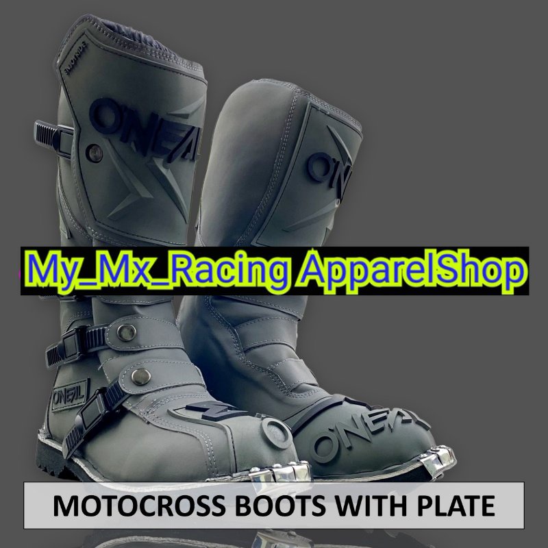 Mx Boots with Protector Shoes - Trail Shoes - Motocross Shoes - Enduro ...