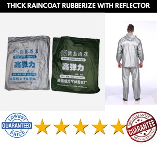 KAPOTE TERNO MAKAPAL THICK Raincoat Rubberized Makapal Kapote ...