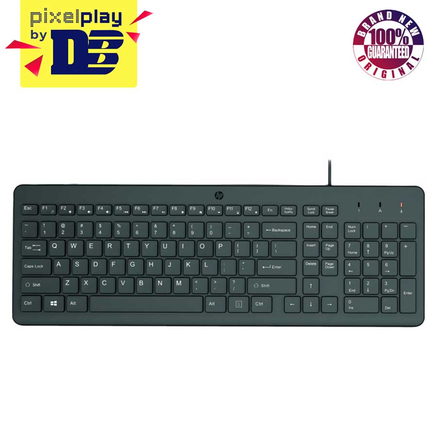 HP 150 Wired Keyboard (664R5AA) | Shopee Philippines