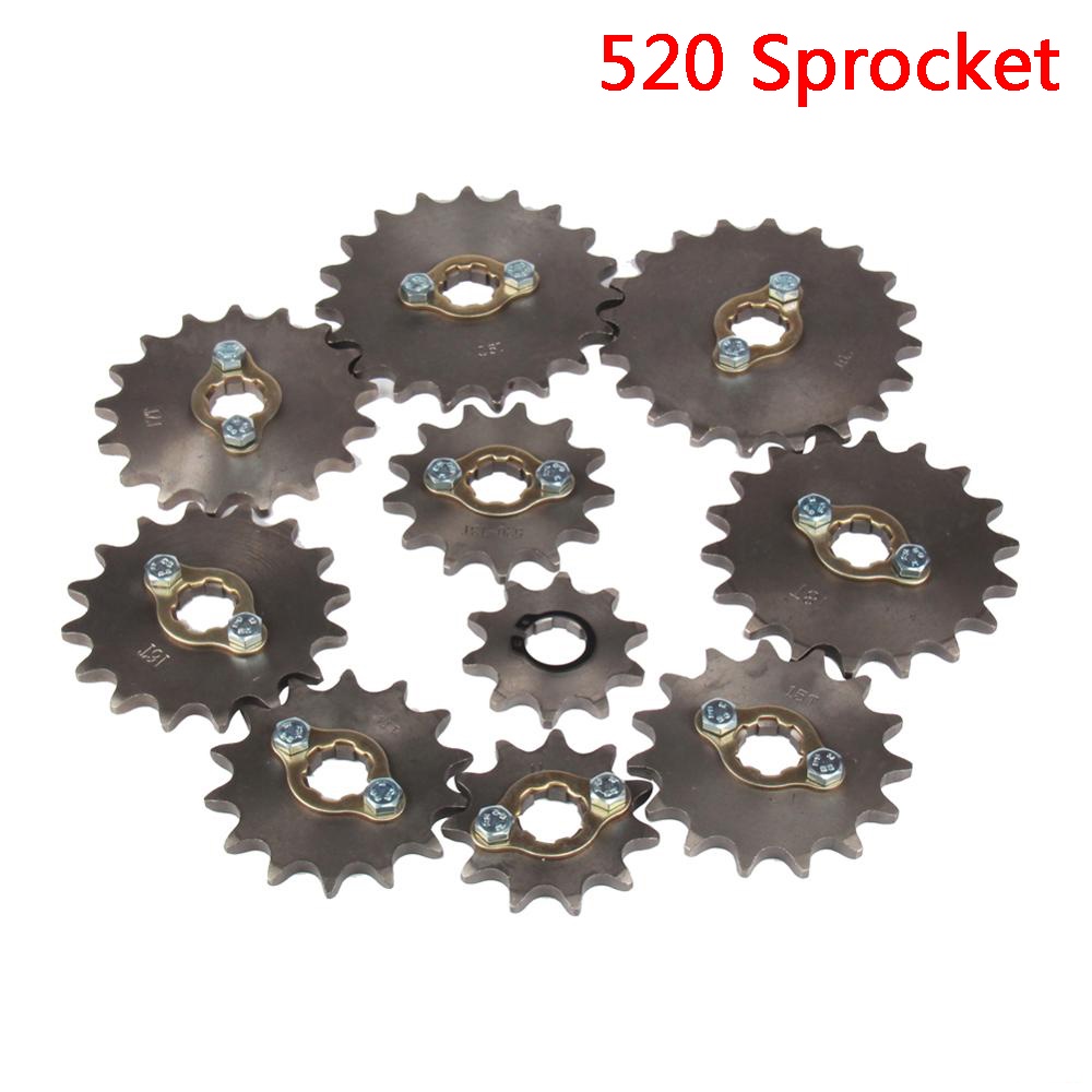 520 Chain 20mm 10T 11T 12T 13T 14T 15T 16T 17T 18T 19T 20T 21T 22T 23T ...