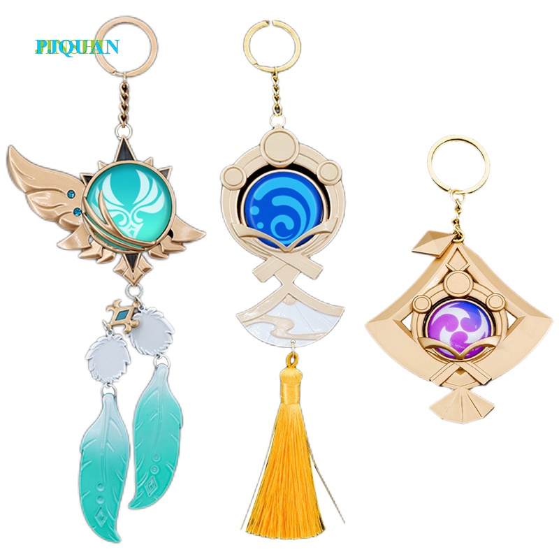 PJQUAN Genshin Impact Cosplay Venti Vision Of God Anime Yae Miko ...