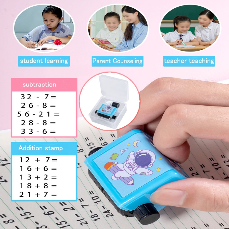 New children's early education intelligent math roller printing 1800 ...