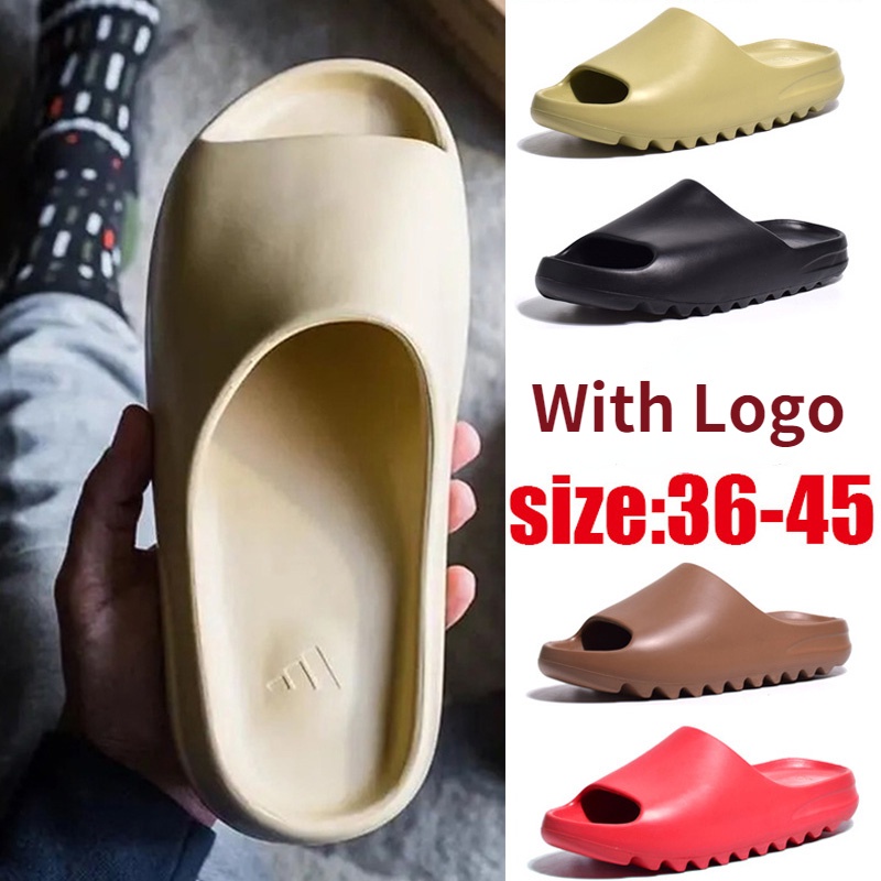 Yeezy Slide Kanye West Men's Slippers Sandals Beach Slippers （size36-45 ...
