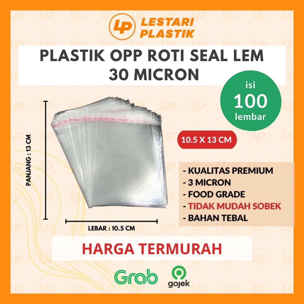 OPP Plastic Bread Coffee Pie Seal Glue 10.5x13 OPP DVD Bakery Risol ...