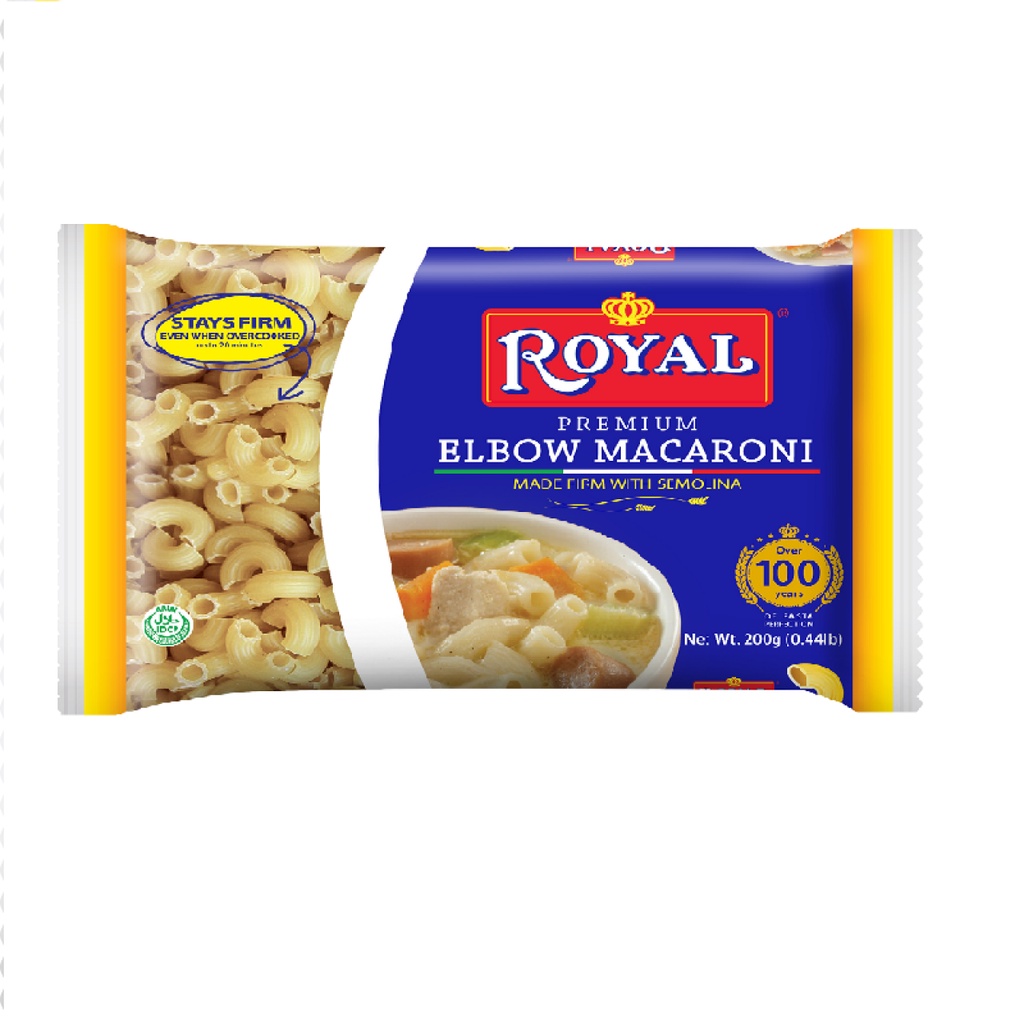 Royal Elbow Macaroni 200g | Shopee Philippines