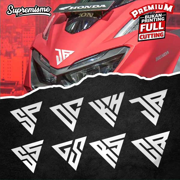 SP DC Logo Sticker / SS RS Logo Racing Sticker / GS KH Logo Visor ...